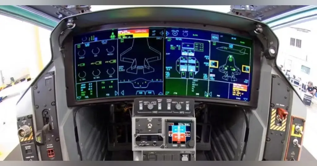 Beyond Glass: How the Cockpit Displays of the F-35 Revolutionized ...